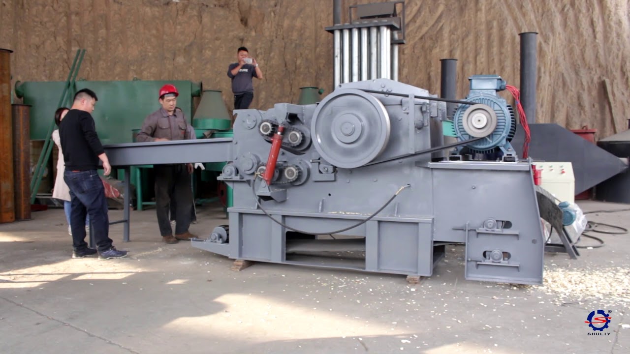 Four steps in the production process of charcoal machine