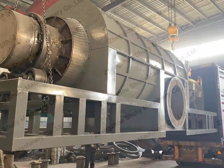 Charcoal carbonization furnace | biomass charcoal making machine